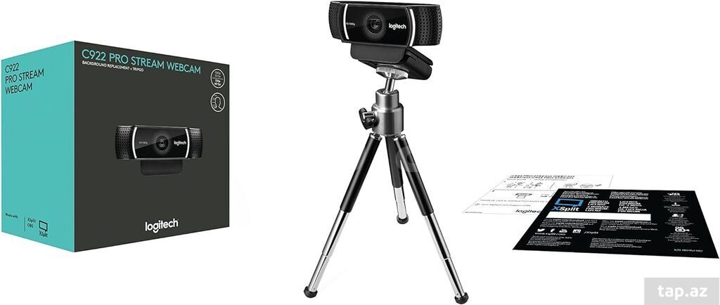 Web kamera "Logitech C922 Pro Stream": 165 AZN - Brand Technology ...