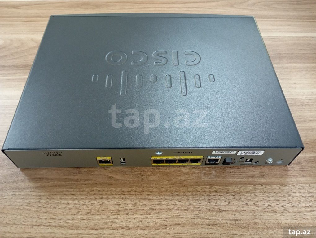 Cisco 881 Router: 180 AZN — Bakı, Azərbaycan | 45724399 — Tap.Az
