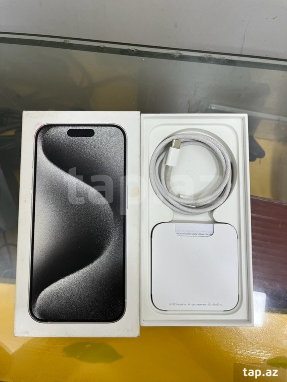 Apple iPhone 15 Pro White Titanium 256GB/8GB: 850 AZN — Bakı ...