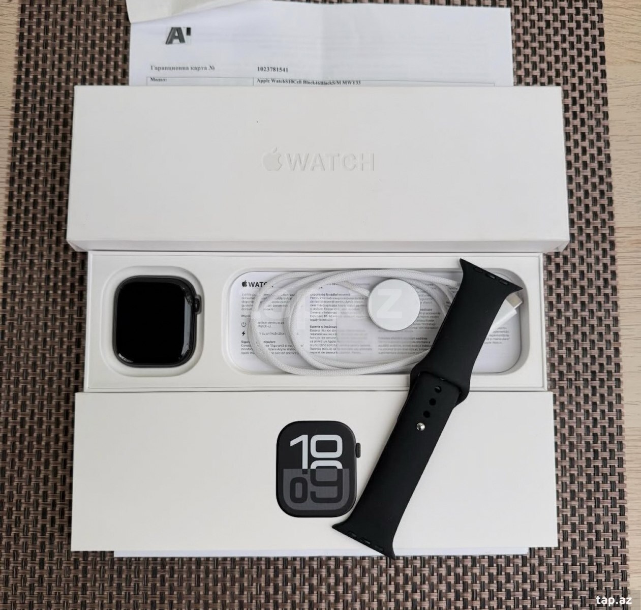 Apple Watch Series 10 Aluminum Jet Black 46mm: 470 AZN — Bakı ...