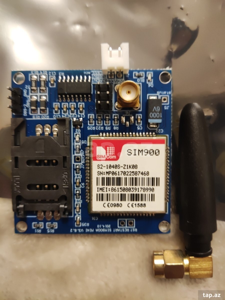 SIM900 GSM/GPRS Modul : 30 AZN — Gəncə, Azərbaycan | 45900876 — Tap.Az
