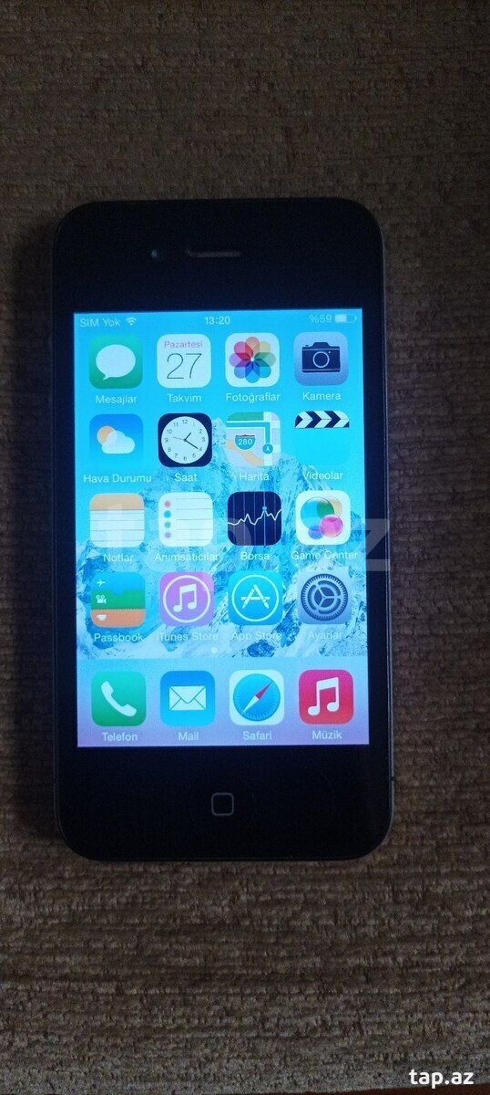 Apple iPhone 4 Black 8GB: 700 AZN — Bakı, Azərbaycan | 46034132 — Tap.Az