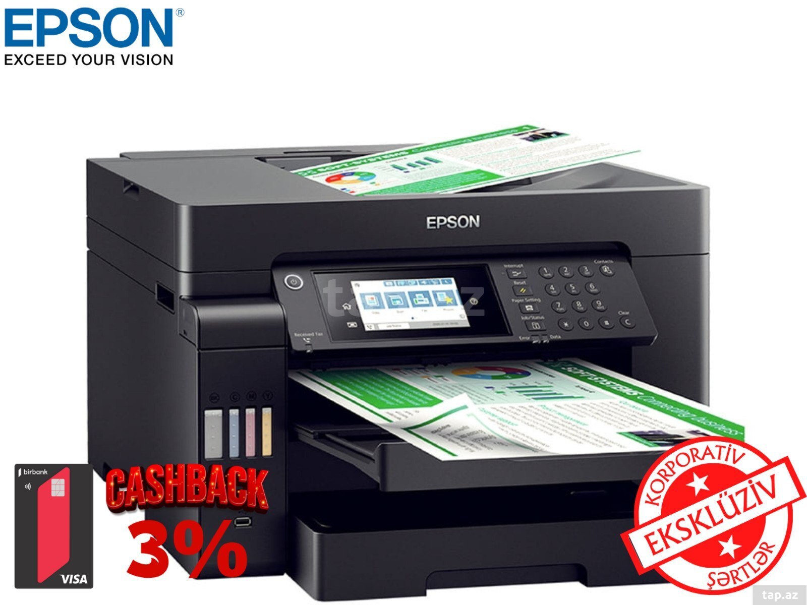 Printer "Epson ECOTANK L15160 C11CH71404": 2895 AZN — Bakı, Azərbaycan ...