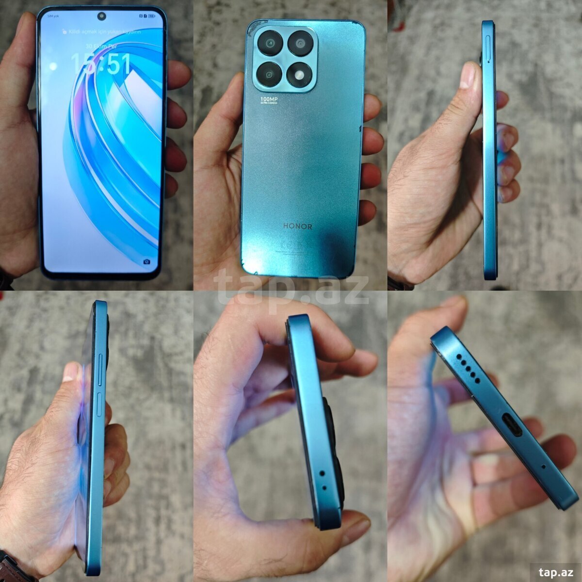 Honor X8a Cyan Lake 128GB/6GB: 110 AZN — Sabirabad, Azərbaycan ...