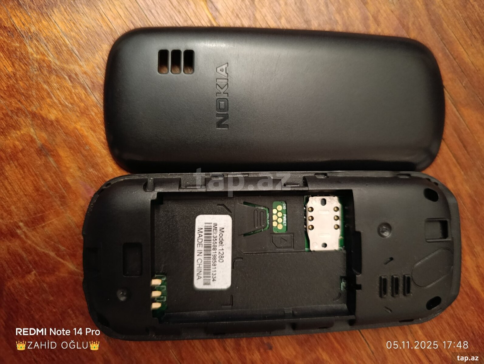 Nokia 1280 Black: 25 AZN — Bakı, Azərbaycan | 46116078 — Tap.Az