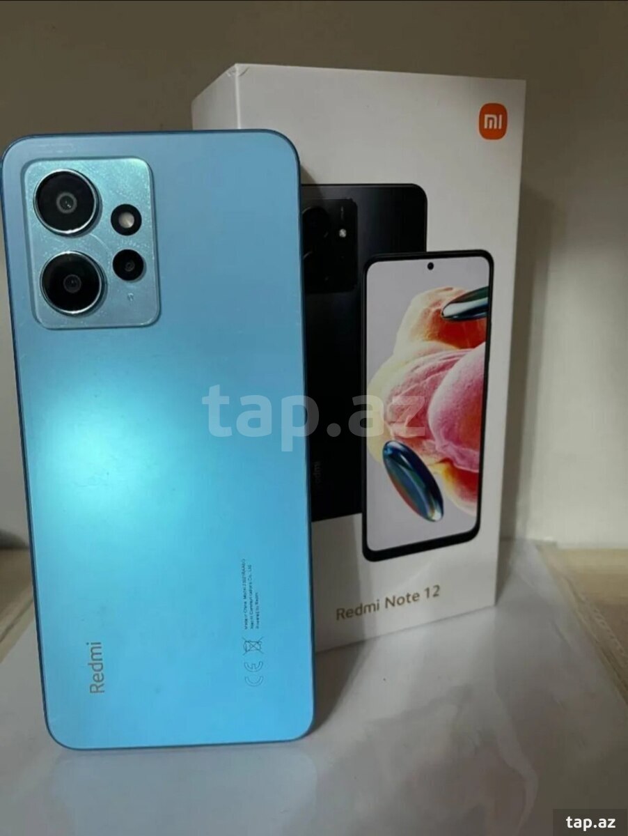 Xiaomi Redmi Note 12 5G Ice Blue 128GB/6GB: 80 AZN — Bakı, Azərbaycan ...