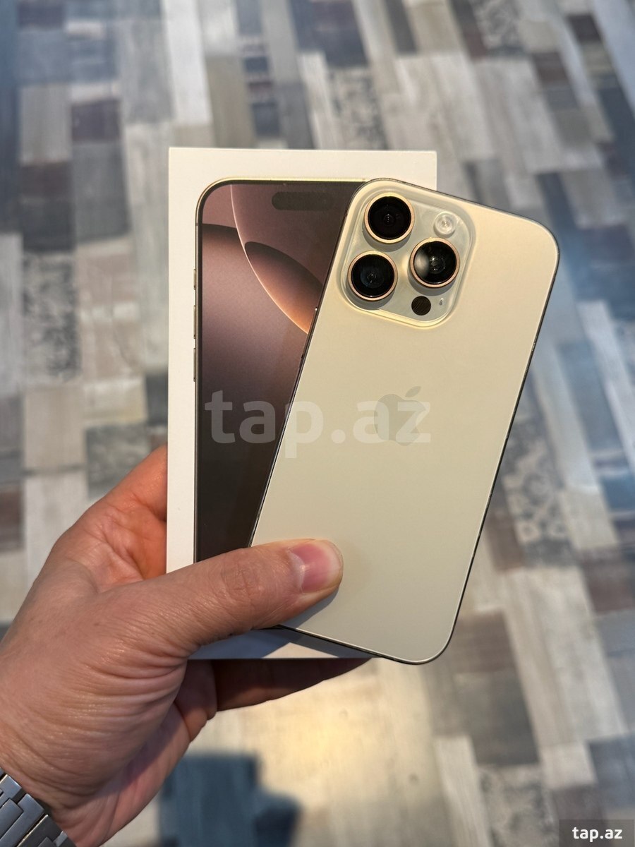 Apple iPhone 16 Pro Desert Titanium 256GB/8GB: 1250 AZN — Bakı ...