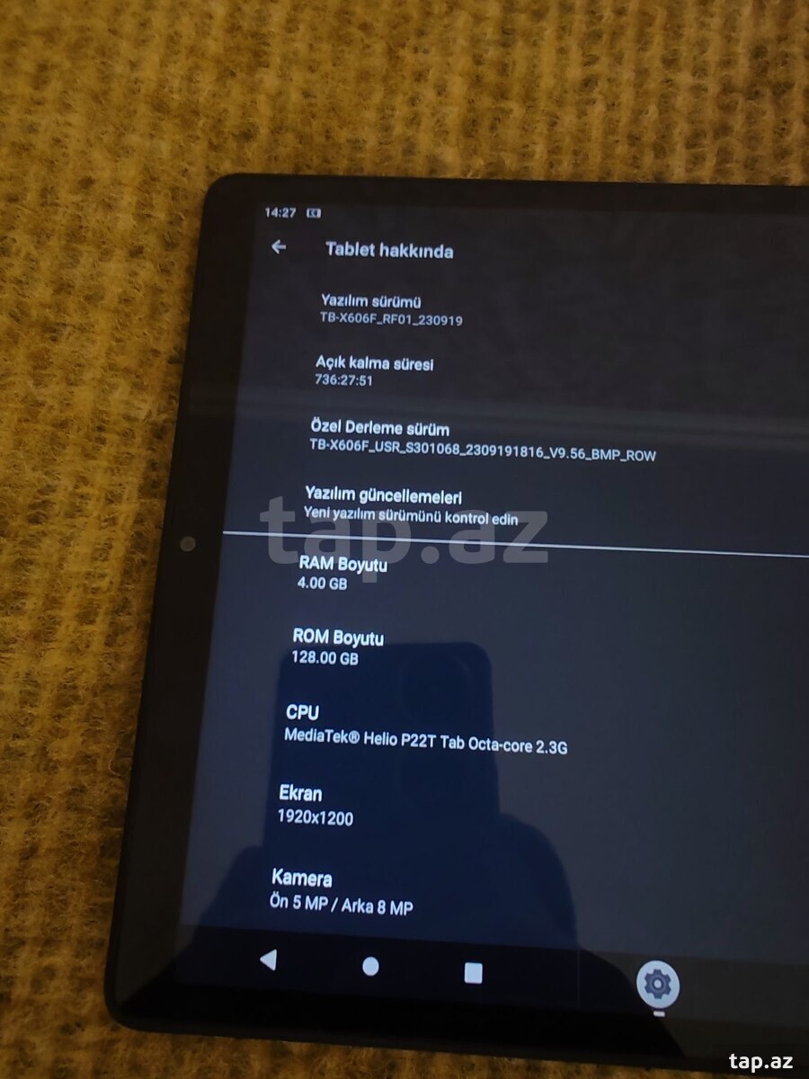 Lenovo M10 FHD Plus (TB-X606F): 190 AZN — Bakı, Azərbaycan | 46245858 ...