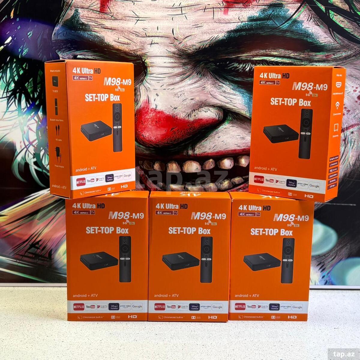 TV box M98 : 60 AZN - Ultratech - Mağazalar — Bakı, Azərbaycan ...