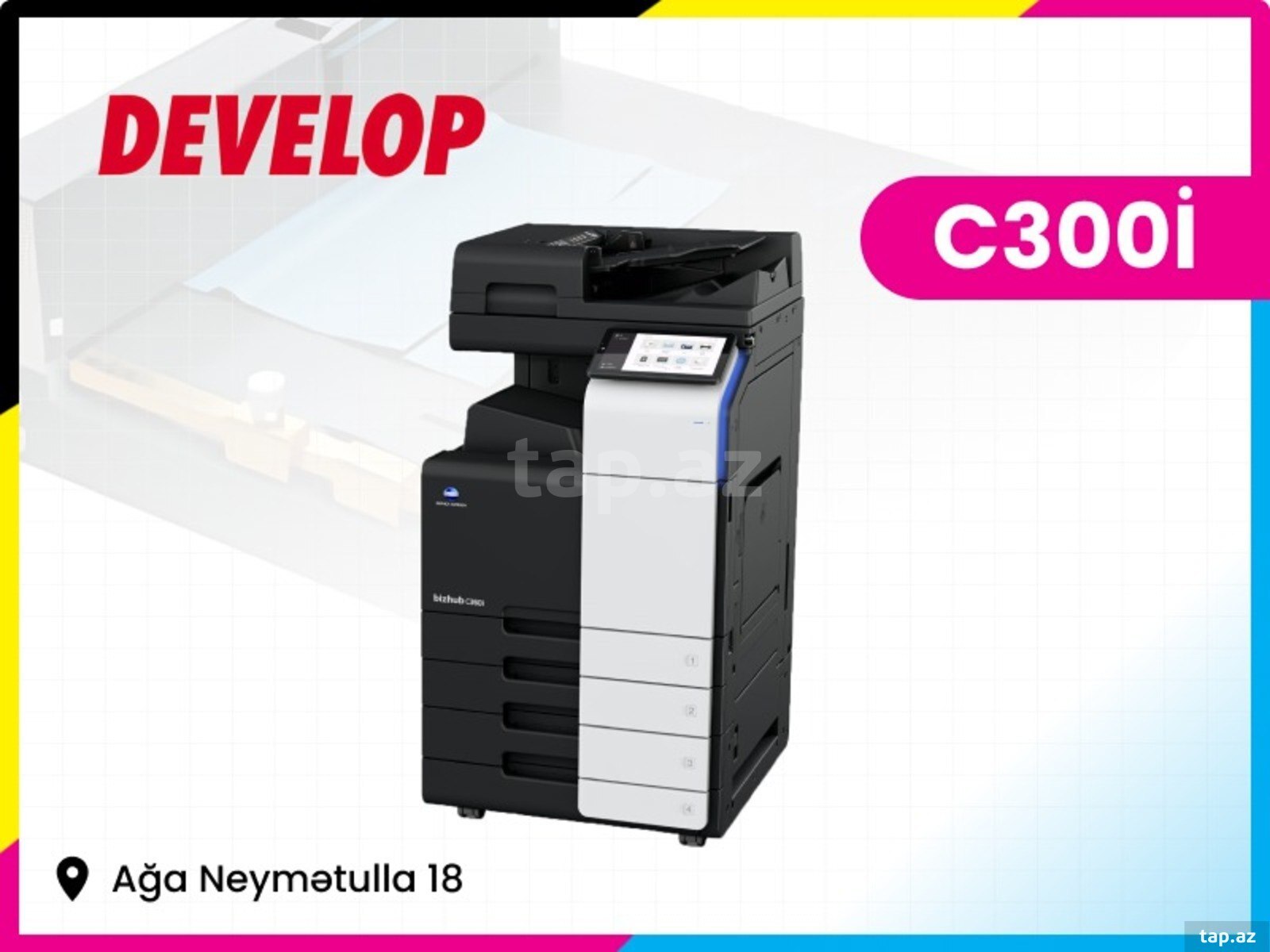 Printer Develop ineo 300i: 2500 AZN — Bakı, Azərbaycan | 46401541 — Tap.Az