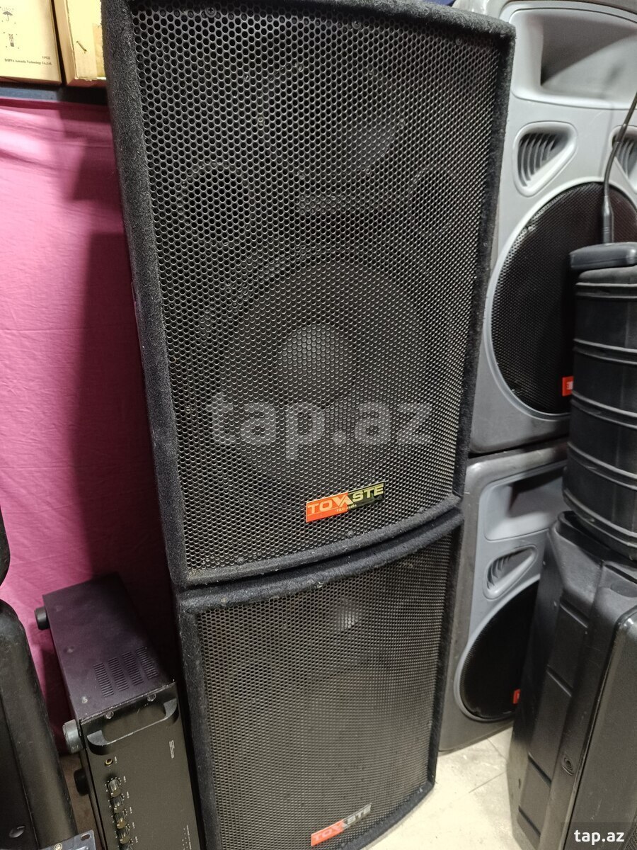 Tovaste TVX-15 dinamiklər: 500 AZN — Bakı, Azərbaycan | 46424496 — Tap.Az