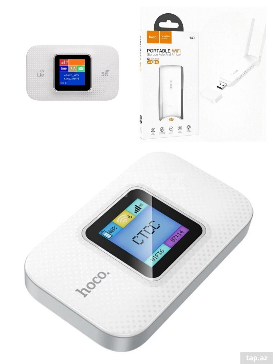 Portativ Cib Wi-Fi Router "Hoco": 85 AZN — Bakı, Azərbaycan | 46595822 ...